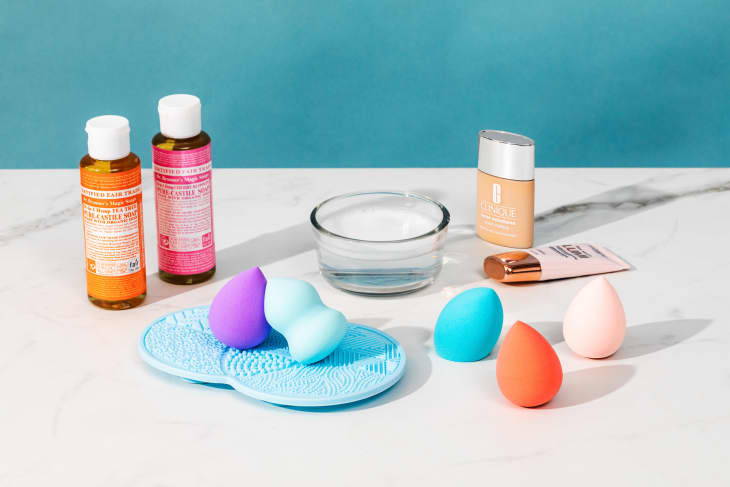 How To Clean A Beauty Blender Apartment Therapy