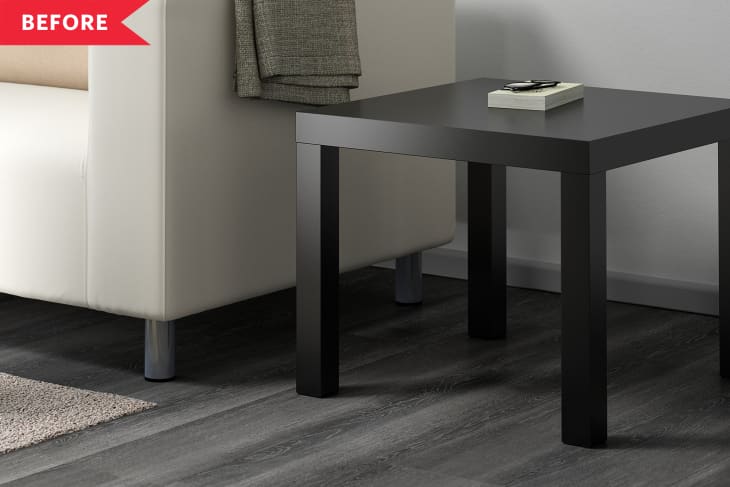 $70 IKEA Hack Turns LACK Table into Glam Nightstands | Apartment Therapy
