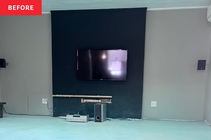 Minimalist TV Cabinet With Storage — Before & After Photos | Apartment ...