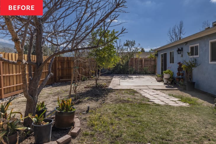 Backyard Redo with Dining & Lounge Area - Before & After | Apartment ...