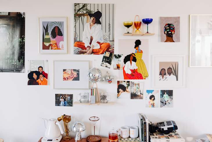 Easy DIY Hack for Adding a Border to a Picture Frame | Apartment Therapy