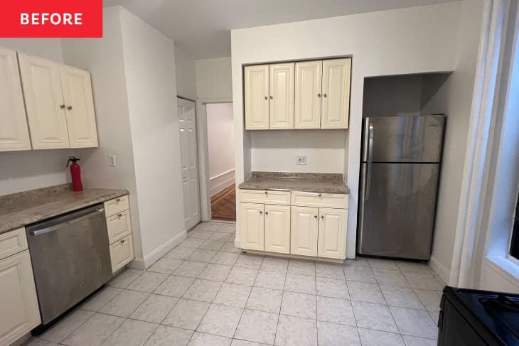 Before & After: A “Dated” Kitchen Gets an Airy Makeover | The Kitchn