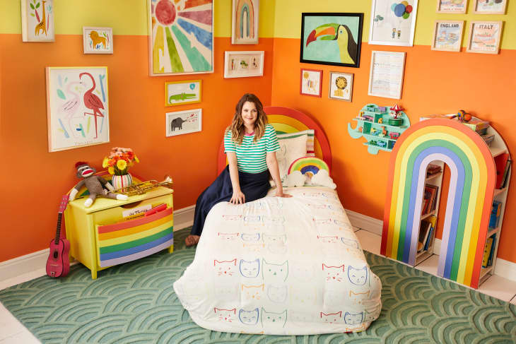 Drew Barrymore Walmart Flower Kids Collection World Cuisine Art Prints ...