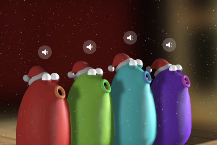 Google Blob Opera Christmas Songs | Apartment Therapy