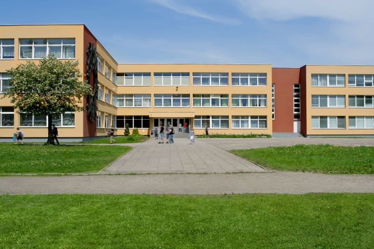 Bowtie High Is an Old High School-Turned-Apartment Building | Apartment ...