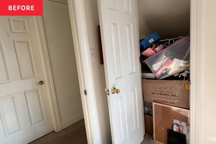 See How I Overhauled My Cluttered Closet in 3 Hours | Apartment Therapy