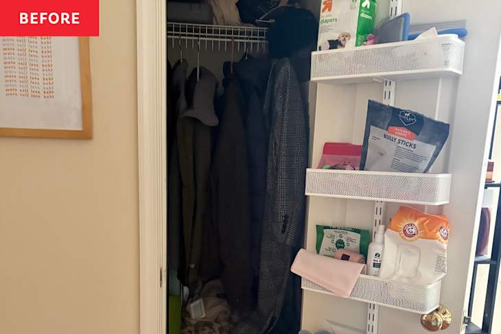 A Pro Organizer’s Brilliant Ideas to Fix My Small Closet | Apartment ...