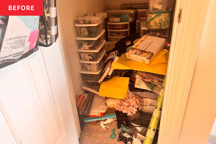 See How a Pro Organizer Fixed My Cluttered Closet | Apartment Therapy