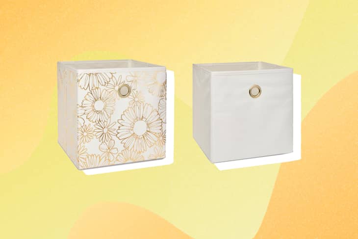 Mainstays Fabric Cube Storage Bin Review | Apartment Therapy