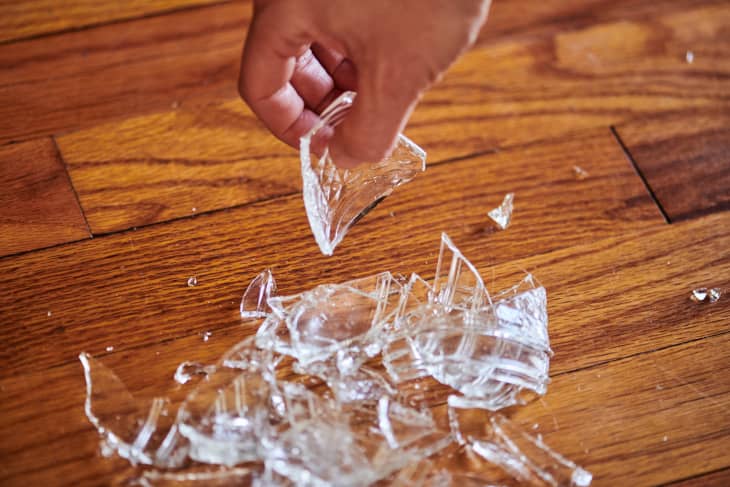 How to Clean Up Broken Glass Safely | The Kitchn
