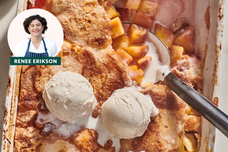 I Tried Renee Erikson's Peach Cobbler Recipe | The Kitchn
