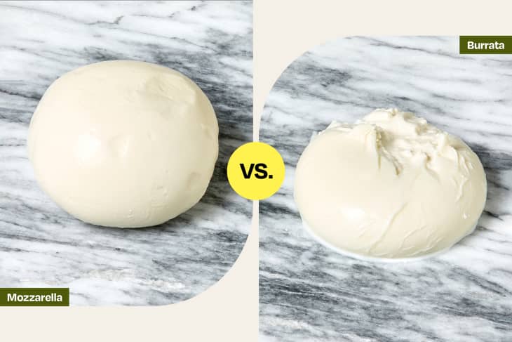 Burrata Vs Fresh Mozzarella