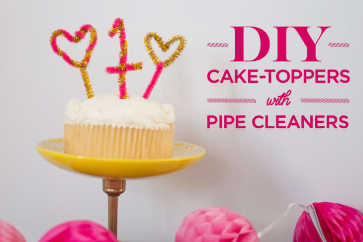 Make DIY Cake Toppers with Pipe Cleaners | The Kitchn