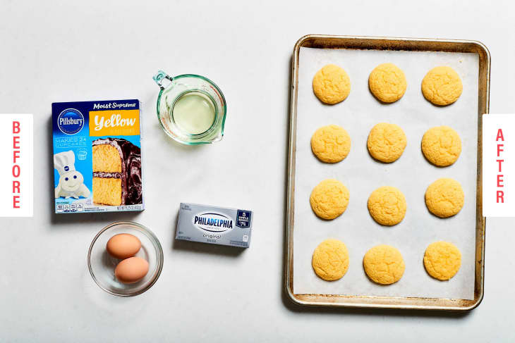 Gooey Butter Cookies Cake Mix Recipe | The Kitchn
