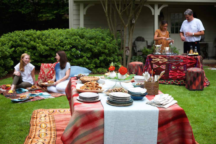 The Best Way to Make an Outdoor Party Actually Feel Comfortable | The ...