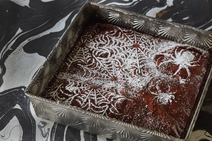 Brownies Go Boo! With Powdered Sugar Stencils | The Kitchn