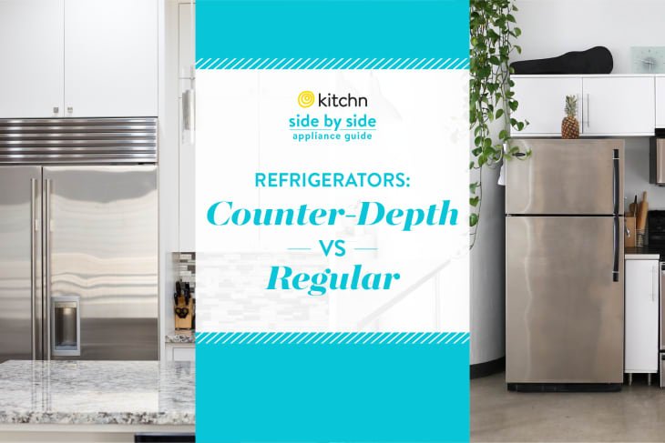 Should You Pay Extra for a Counter-Depth Fridge? | The Kitchn