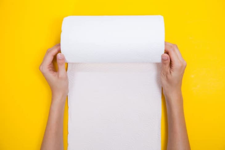 One Simple Trick to Using Fewer Paper Towels | Apartment Therapy