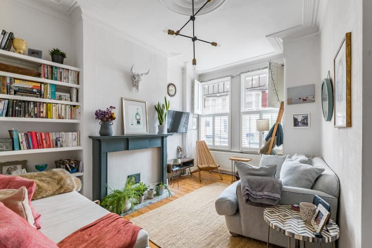 Small London Flat With Little Backyard Garden Shed | Apartment Therapy