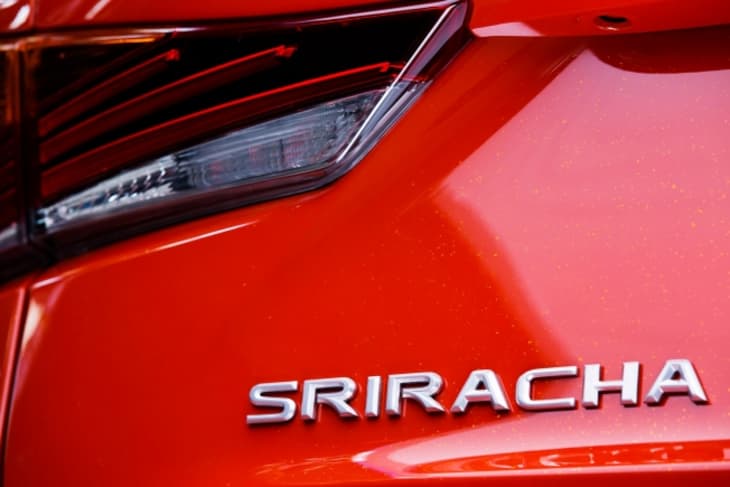 Lexus Created a Sriracha-Themed Luxury Car and It’s So Spicy | The Kitchn