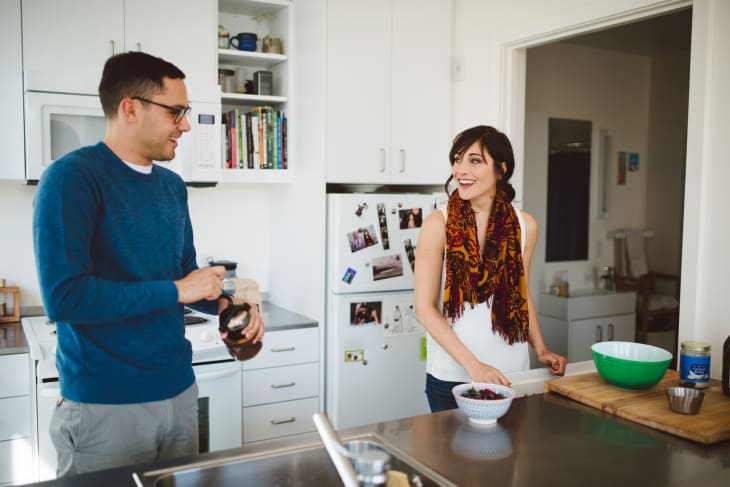 Kitchen Organizing Tips - Couples Moving In | The Kitchn