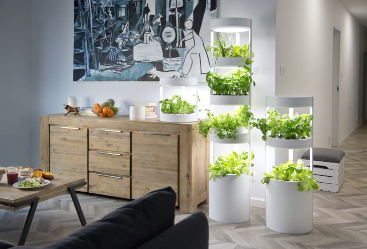 This Indoor Gardening System Stacks to Take Up Less Space | Apartment ...