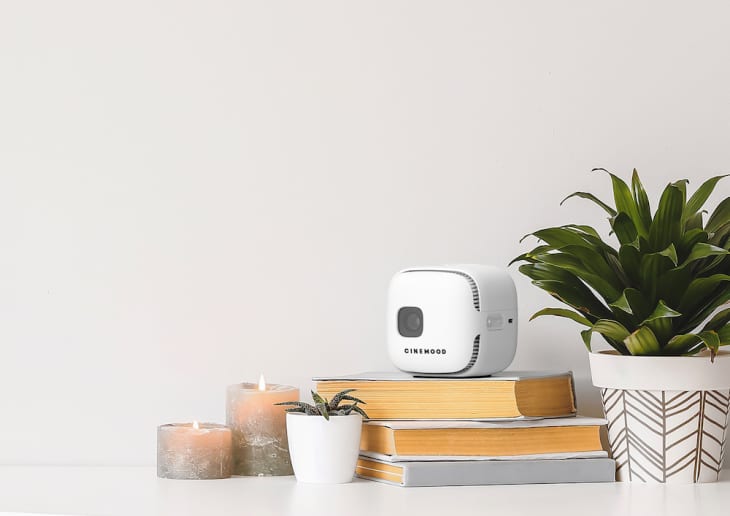 Cinemood TV is a Palm-Sized Portable Projector | Apartment Therapy