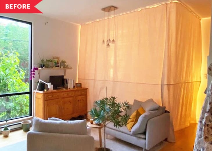 Interior Designer Mikel Welch Room Divider DIY | Apartment Therapy