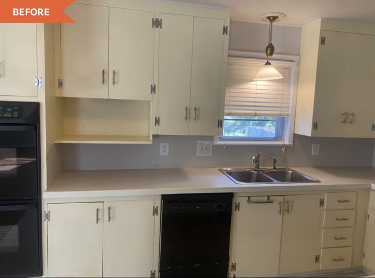 flat before and after