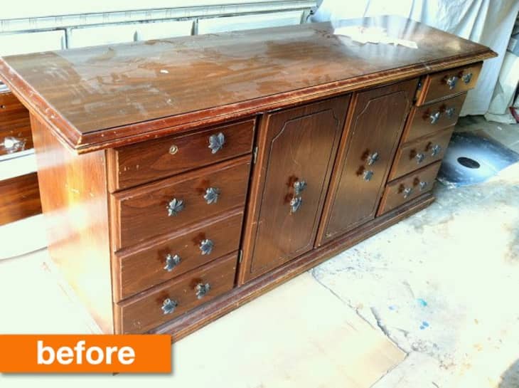 Before & After: Chelsea’s Buffet Transformation | Apartment Therapy