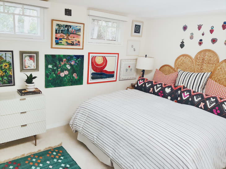 This is My Secret for the Coziest, Most Inviting Bed - Patterned Sheet ...