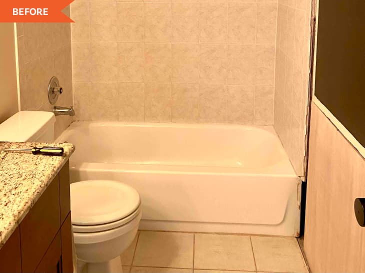 Green Bathroom Redo - Before and After Photos | Apartment Therapy