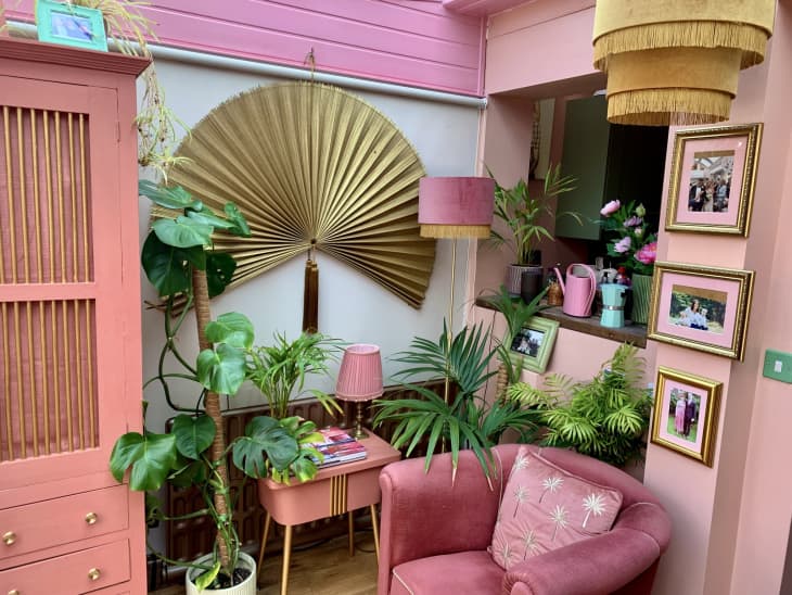 Colorful UK Home with Pink Garden Photos | Apartment Therapy