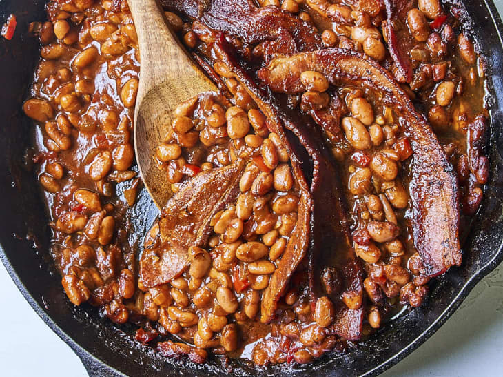 how to cook bacon for baked beans