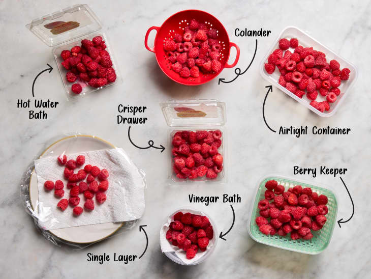 The Best Way to Store Raspberries to Last for 2 Weeks (We Tested 7 ...