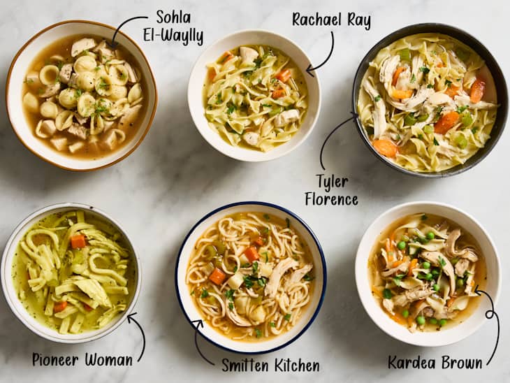 The Best Chicken Noodle Soup Recipe (We Tested 6 Popular Contenders ...
