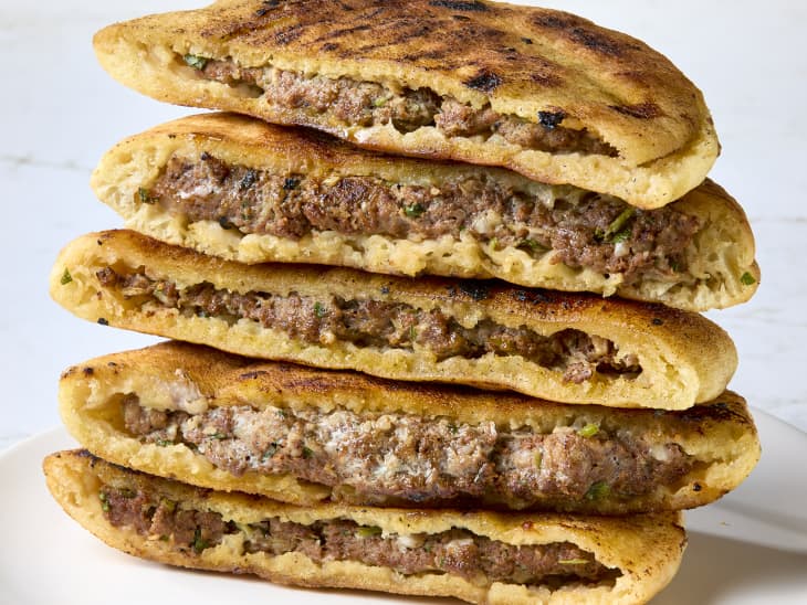 Arayes Recipe (Lebanese Crispy Meat-Stuffed Pita) | The Kitchn