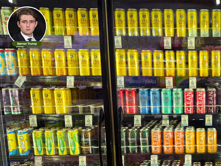 Barron Trump’s New Beverage Brand Hasn’t Even Launched, and It’s ...