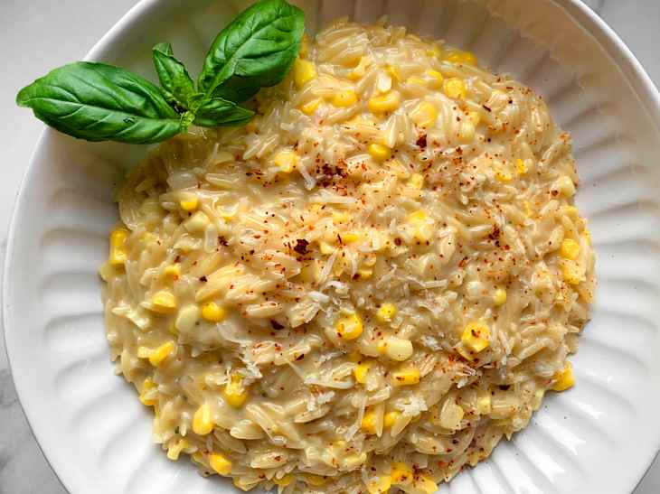 We Tried Hailee Catalano's Creamy Corn Orzo Recipe | The Kitchn