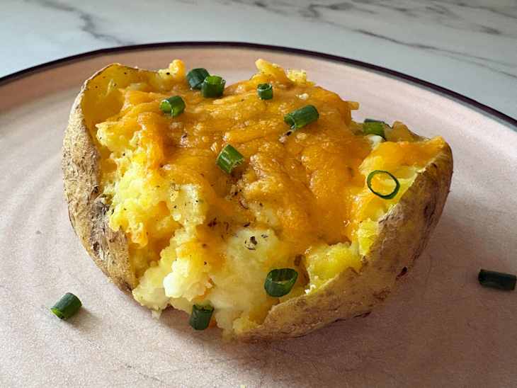 I Tried the Viral Cottage Cheese Twice-Baked Potatoes | The Kitchn