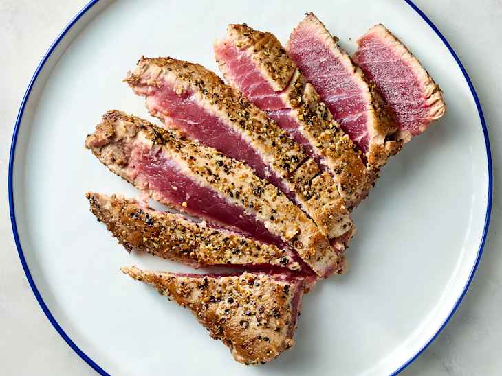 Perfectly Seared Tuna Steak Recipe | The Kitchn