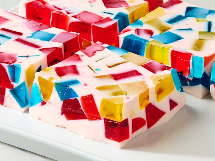Mosaic Jell-O Squares Recipe | The Kitchn