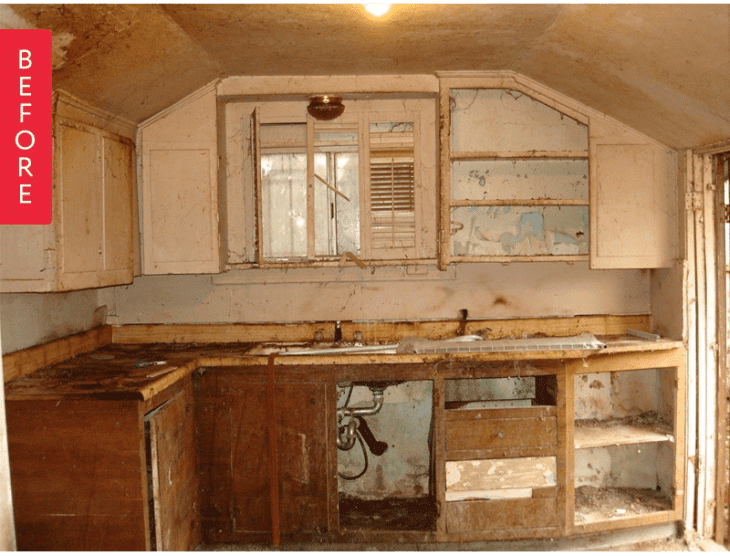 Before & After: A Dilapidated Kitchen Restored to Rental Heaven ...