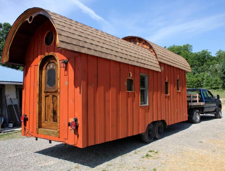 Tiny House Caravan Eco Friendly Sustainable Cabin | Apartment Therapy
