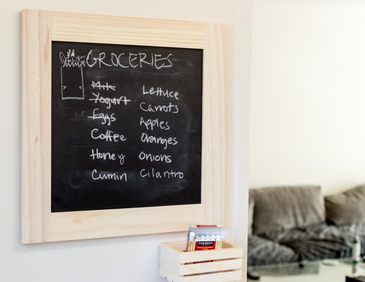 How To Make a Kitchen Chalkboard | The Kitchn