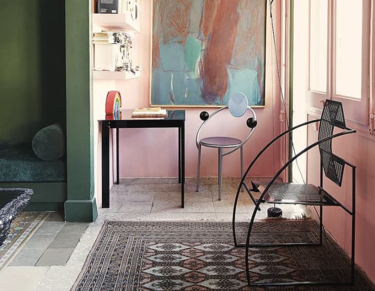 Modern Ways to Use Pink & Green Together | Apartment Therapy