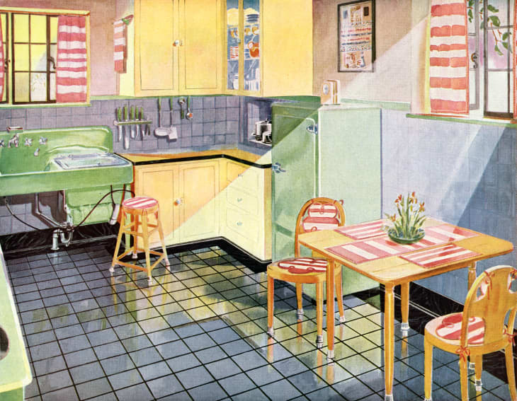 A Brief History of Kitchen Design from 1900 to 1920 | Apartment Therapy