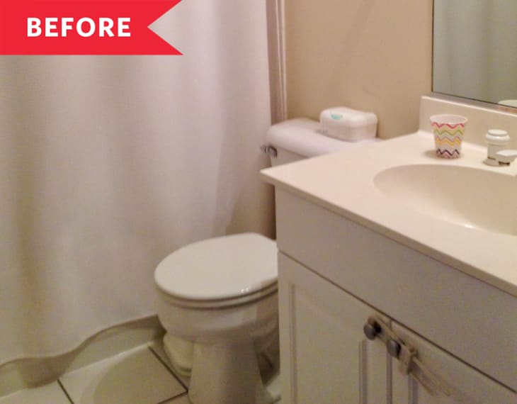 Before & After: This Dated ‘90s Bathroom Got A Total Upgrade With No ...