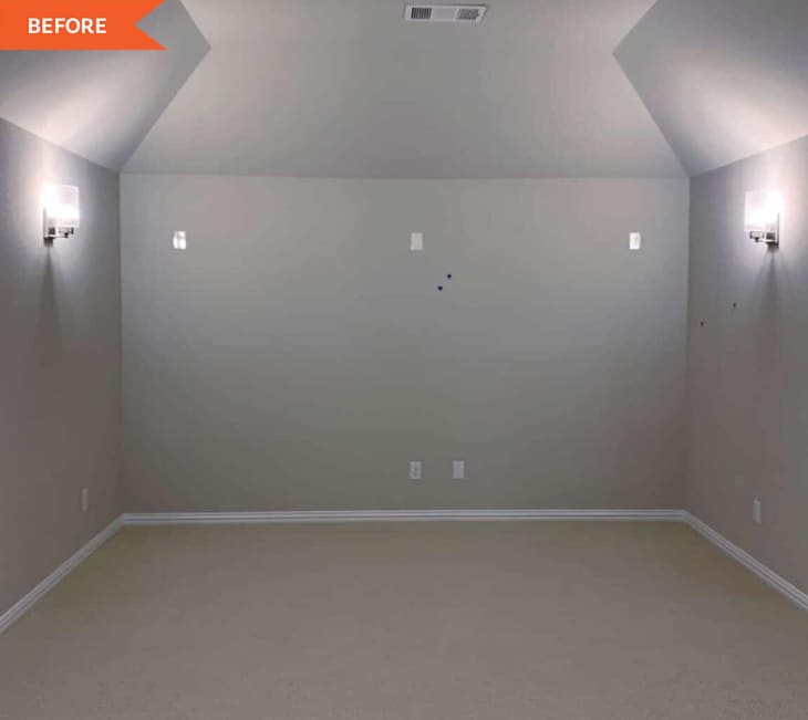 Family Media Room Redo - Before and After Photos | Apartment Therapy