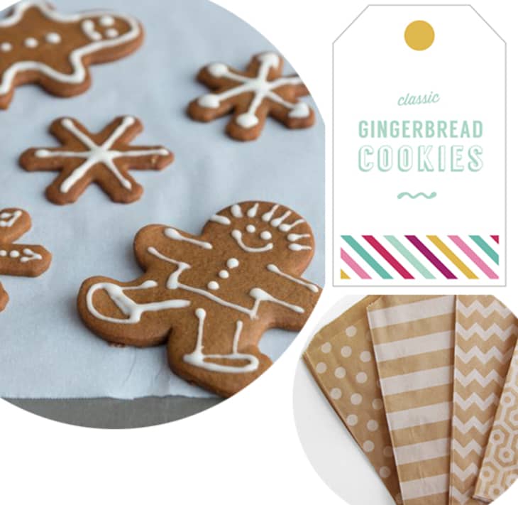 Cookie + Gift Tag: Classic Gingerbread Cookies & Tags for Gifting | The ...